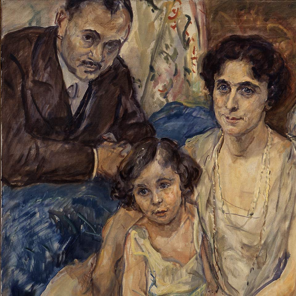 Familie Plesch: ein Gemälde von Max Slevogt | Jüdisches Museum Berlin